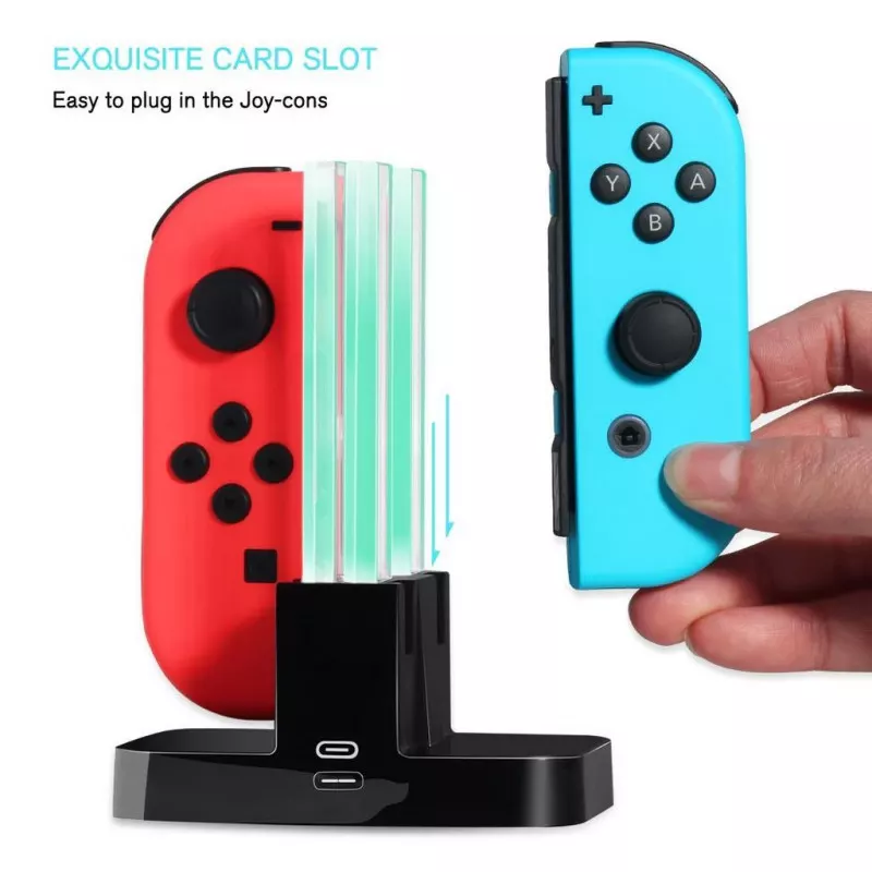 INF Stacja ładująca kompatybilna z Nintendo Switch Joy-Con