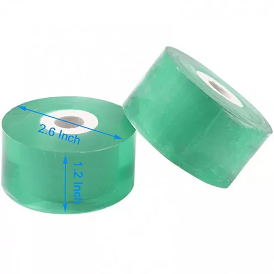 INF 2er-Pack Pflanzenveredelungsband Transparentes PVC-Selbstklebeband