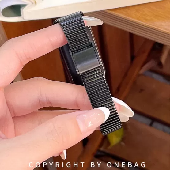 INF Elegantes Uhrenarmband mit Verschluss für Xiaomi Band 8/9