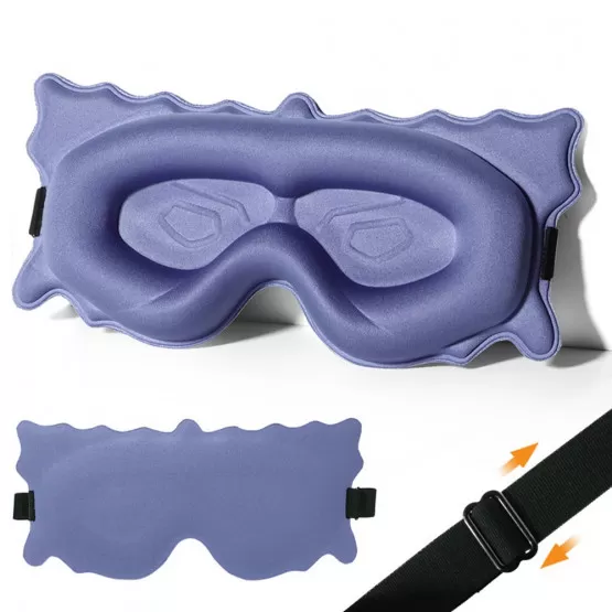 INF Maska do spania 3D - Idealna do zaciemniania i komfortowego snu