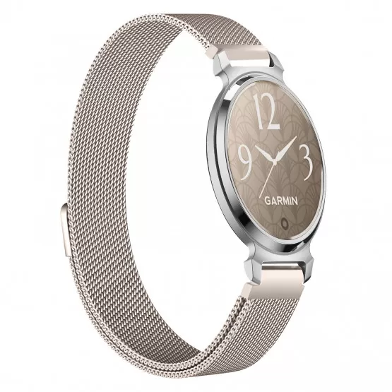 INF Pasek Milanese ze stali nierdzewnej kompatybilny z Garmin Lily 2