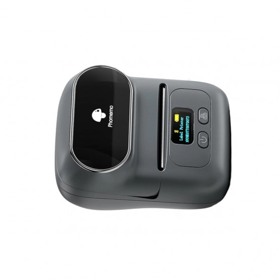 INF Przenośna termiczna drukarka etykiet Bluetooth do kodów kreskowych,